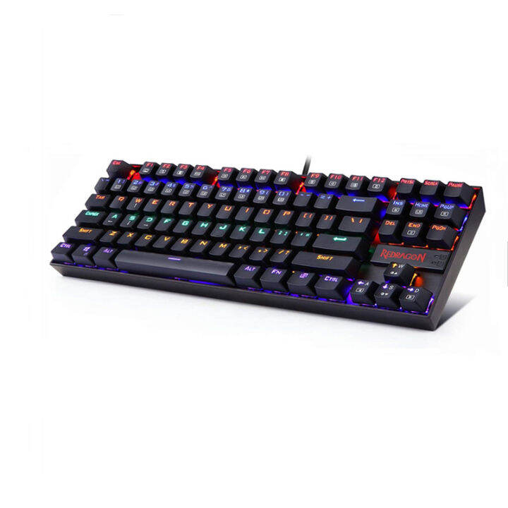 Redragon K552 Gaming Keyboard Mechanical 87 Key RGBLED Backlit ...