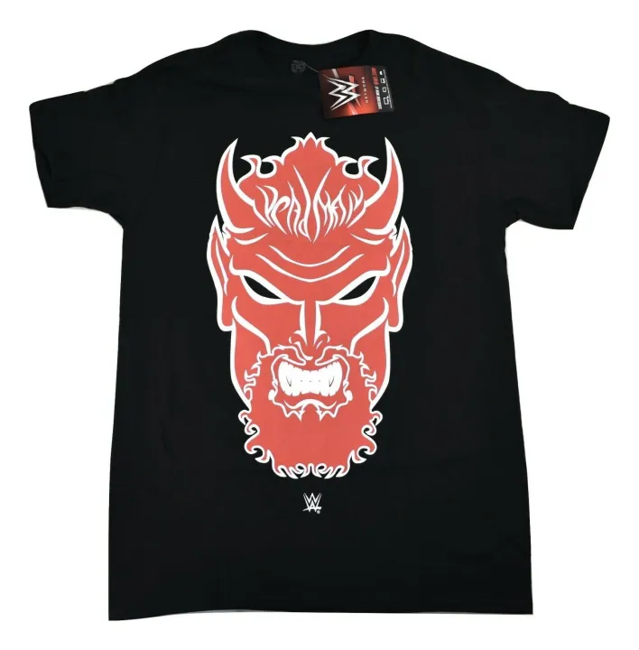 Wwe Mens Undertaker Red Big Evil Devil Black Retro Tee Shirt New S ...