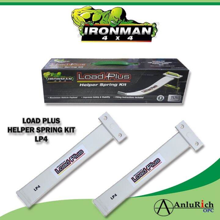 IRONMAN LOAD PLUS HELPER SPRING KIT LP4 FOR MITSUBISHI PAJERO / TRITON ...