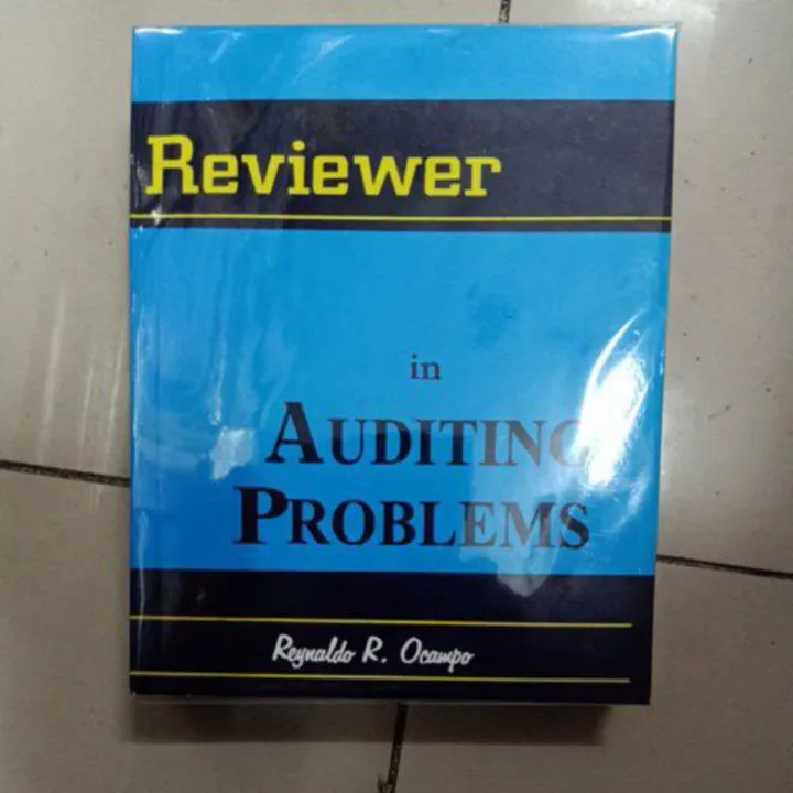 Reviewer In Auditing Problems 2010 Ed. | Lazada PH