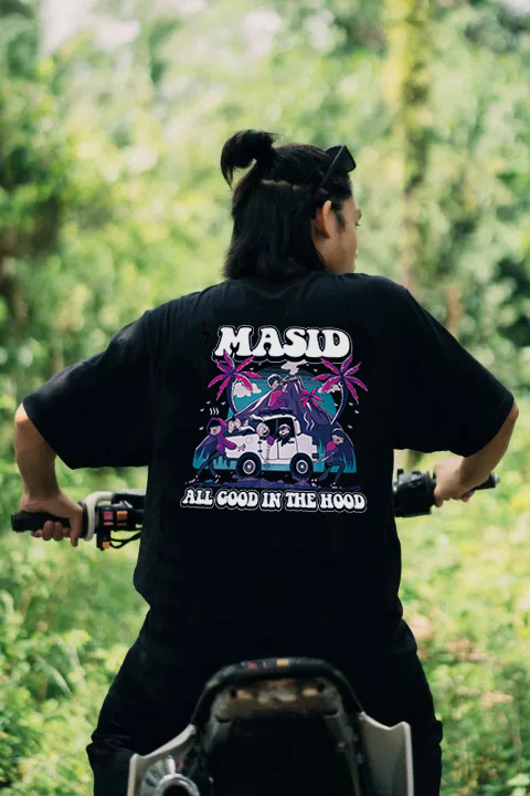 Masid Clothing by Geo Ong - All Good in the Hood (agith) t Shirt for ...