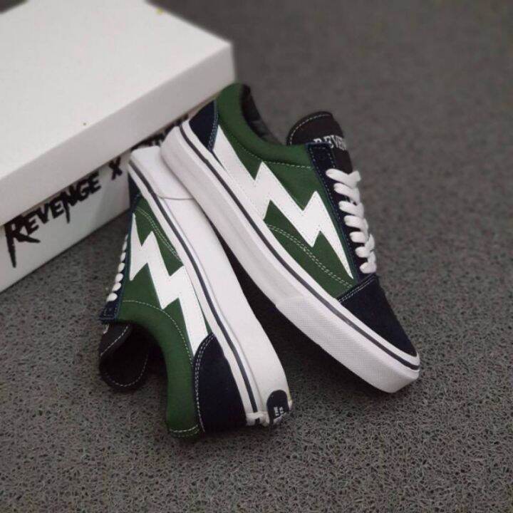 GOSPORT2 Sepatu Casual Pria Revenge X Storm Green Black 100% Import ...