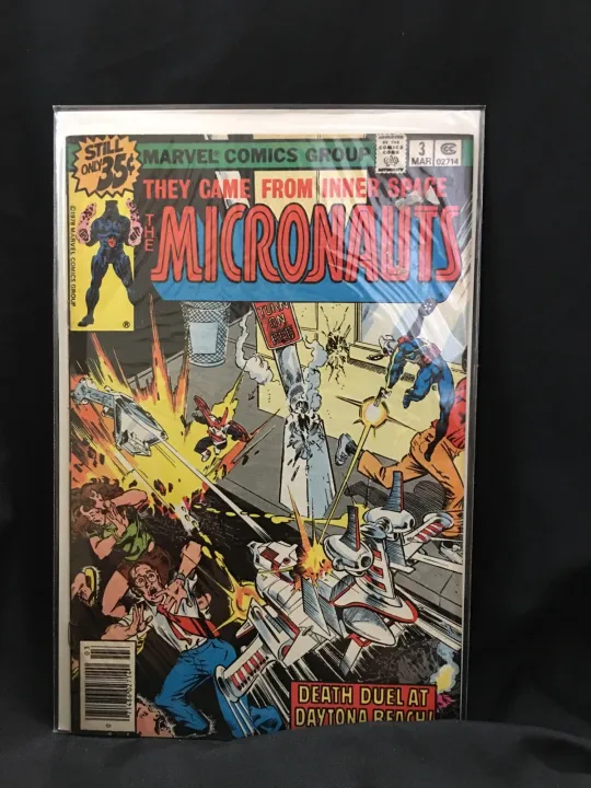 Micronauts 3 by Marve l Comic Book Printed 1979 Original Comic Cartoons ...