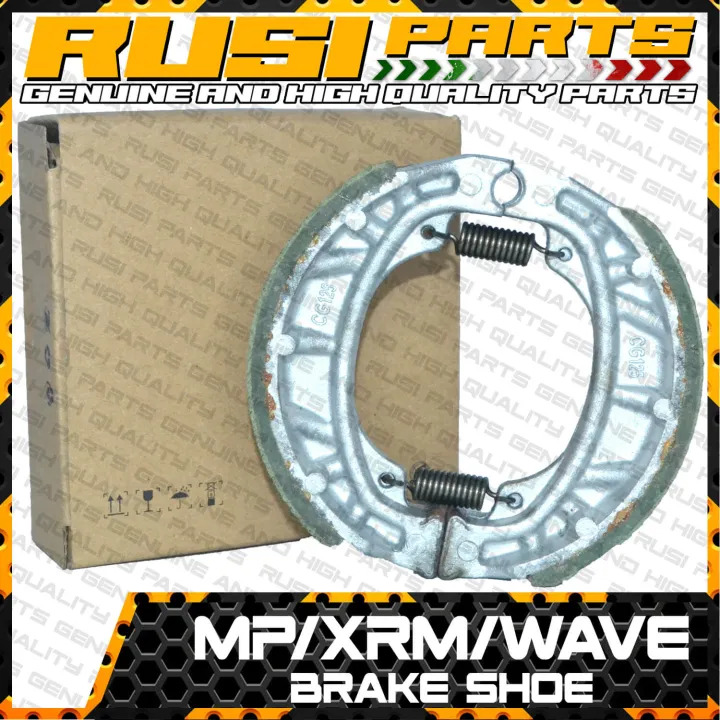 MP/XRM/WAVE Brake Shoe for Rusi Motorcycle | Lazada PH