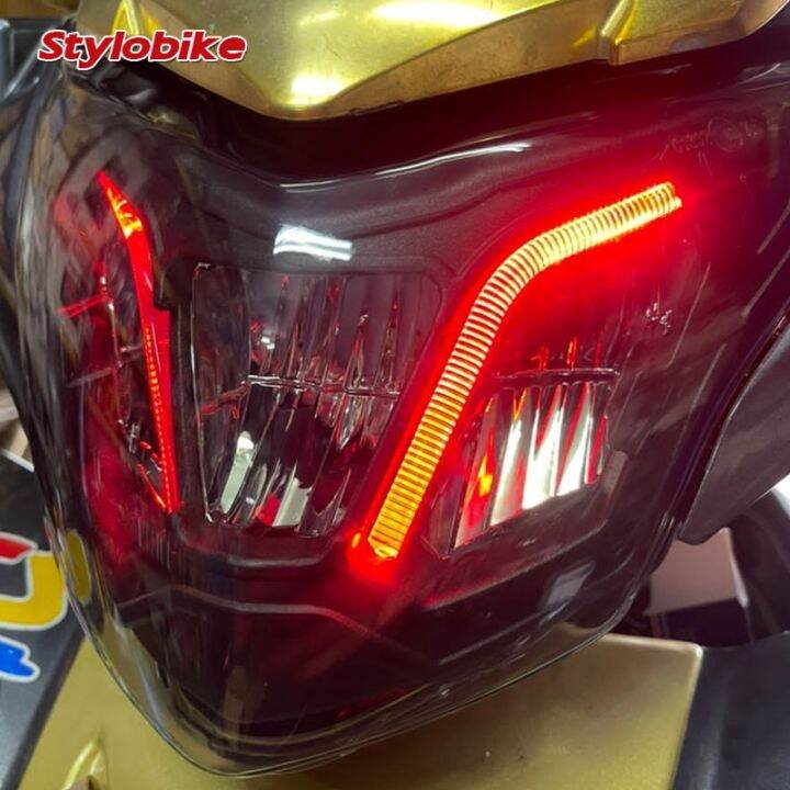 LC135 V2 V3 V4 V5 V6 V7 Head Lamp Led X-Track Lampu Besar Led LC V2-V7 ...