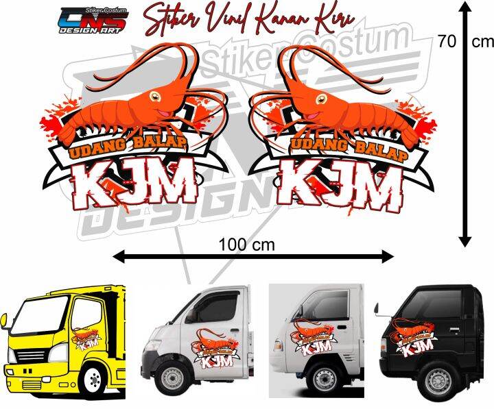 stiker decal pintu/ sticker decal pintu truk atau pick up | Lazada ...