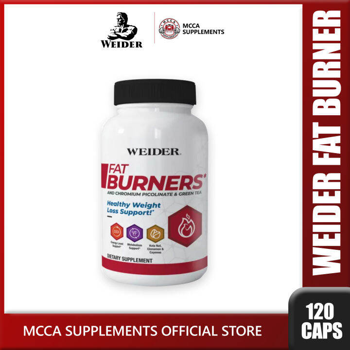 Weider Fat Burner 120 Tablets by MCCA Supplements | Lazada PH