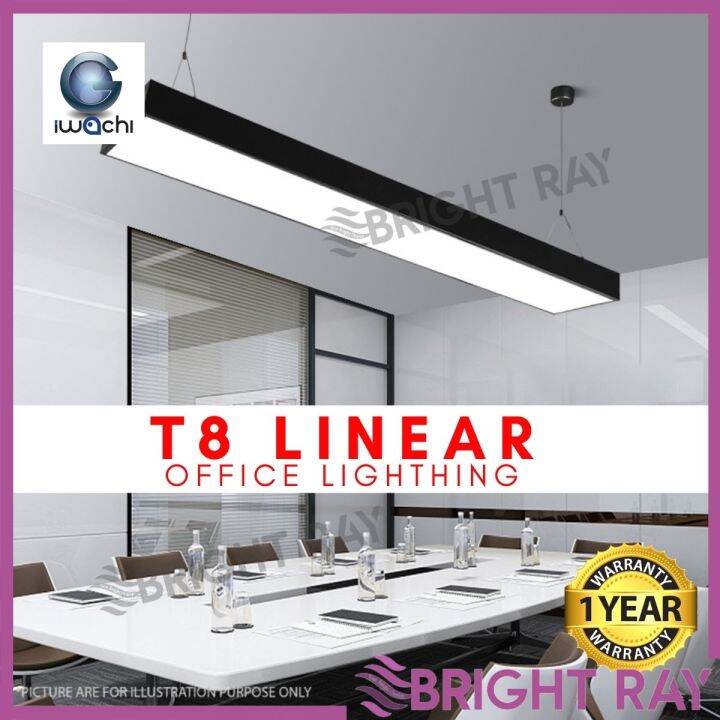 T8 LED Linear Light Kalimantang Casing Lampu Panjang Lampu Panjang LED ...