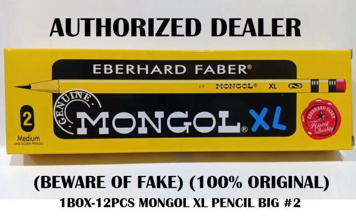 ORIGINAL Mongol 2 XL Pencil 12pcs/box | Lazada PH