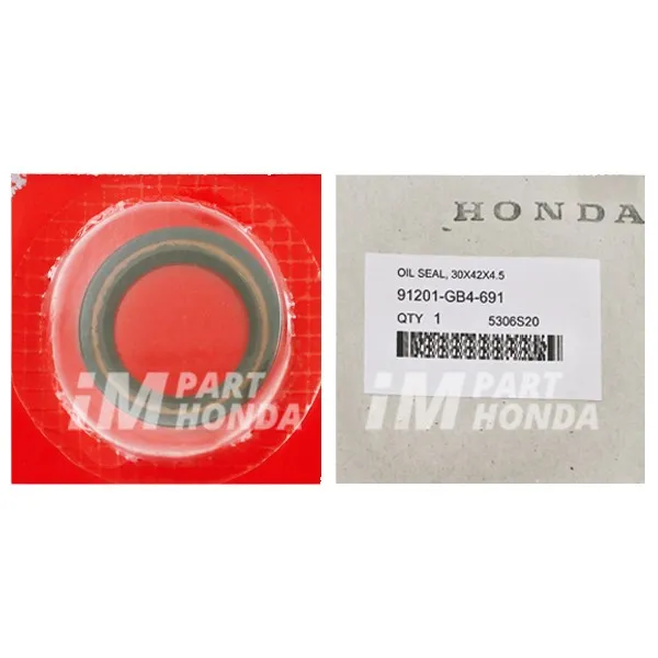 91201-GB4-691 Oil Seal 30X42X4.5 Sil Magnet Besar Grand Supra X Fit New ...