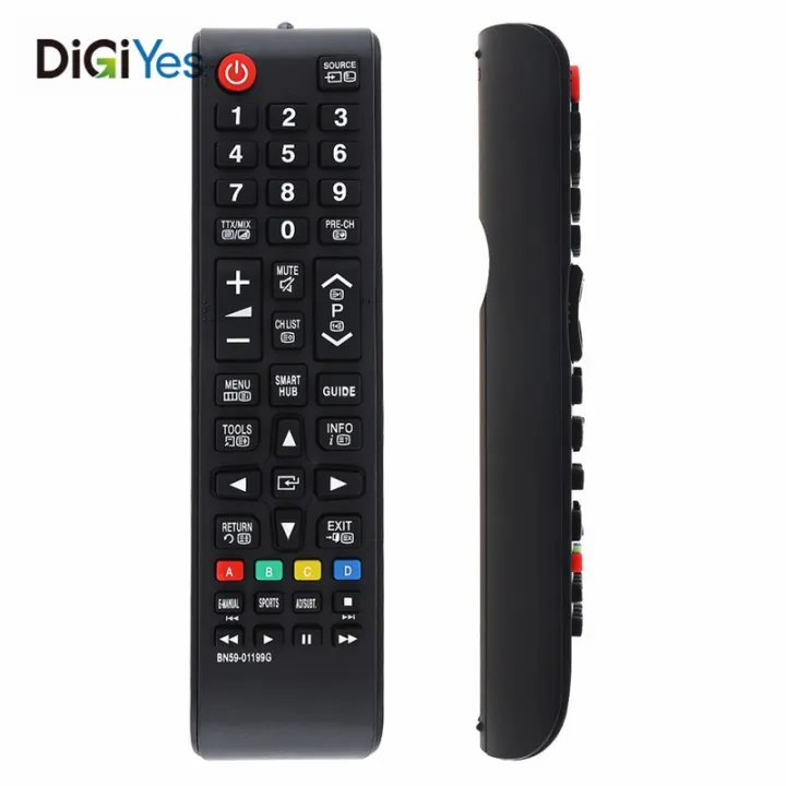 IR 43hz Wireless TV Remote Control Replacement with Long Control Distance fit for Samsung ...