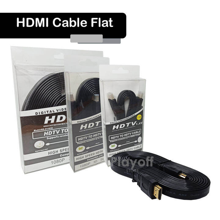 HDMI Cable Flat | Lazada Indonesia