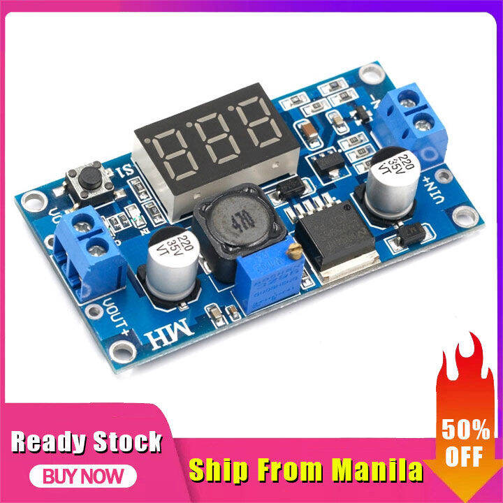 LM2596 DC DC Step Down Converter Voltage Regulator LED Display Voltmeter 4.0~40 to 1.3-37V Buck ...