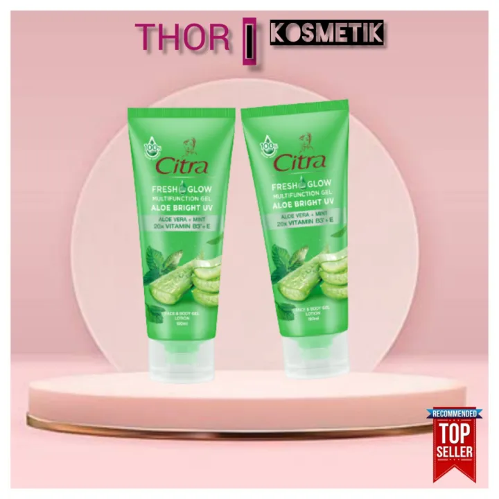 CITRA Fresh Glow Multifunction GEL ALOVE BRIGHT UV 180ml BPOM BARU ...
