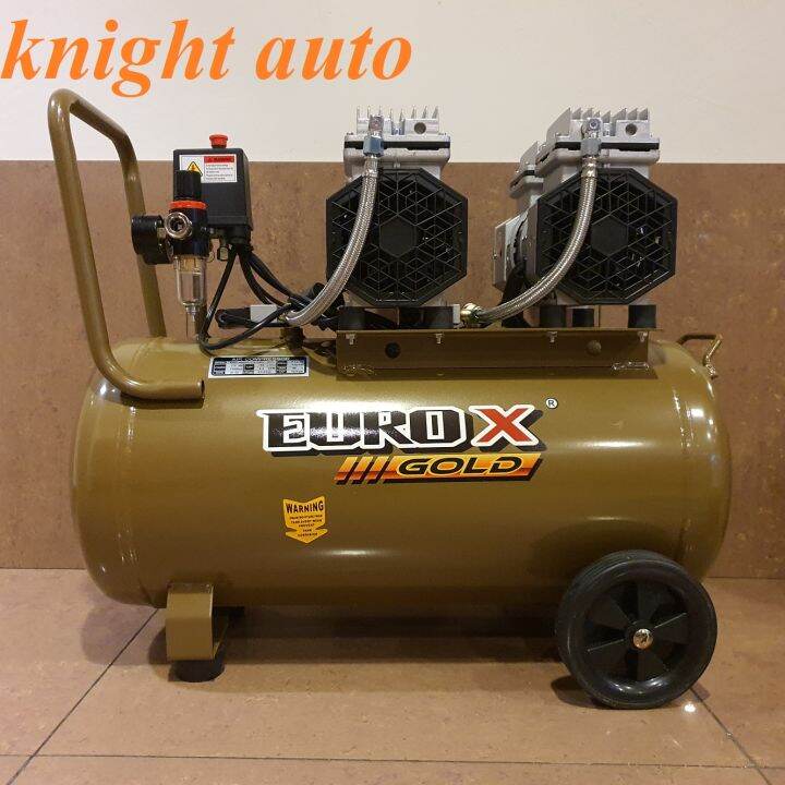 Eurox Gold EAW-6060G 60L 2HP 8Bar Portable Oil-Less 220V 1400RPM Air Compressor ID33317 | Lazada