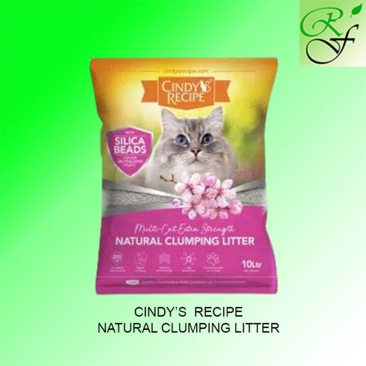 Cindy's Recipe Natural Clumping Litter 10Ltr | Lazada PH