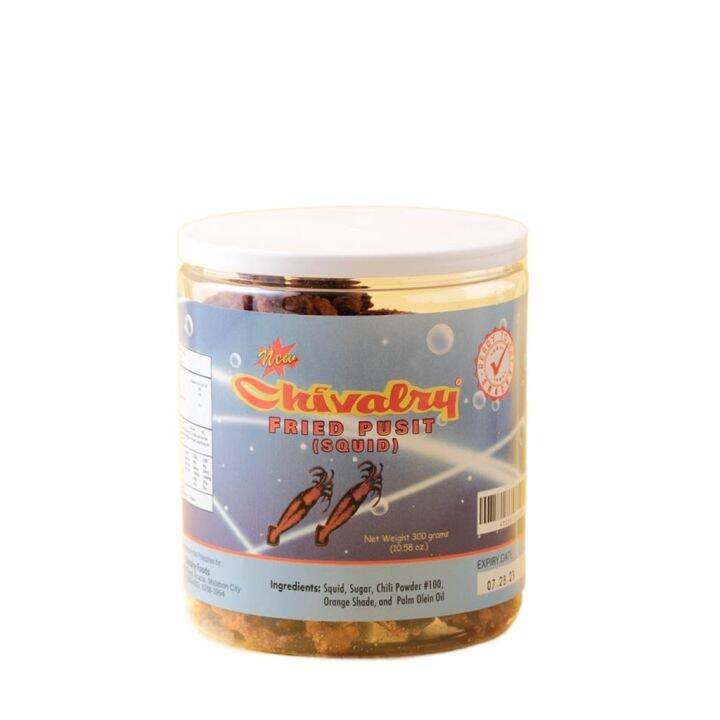 Chivalry Fried Pusit Jar 300g | Lazada PH