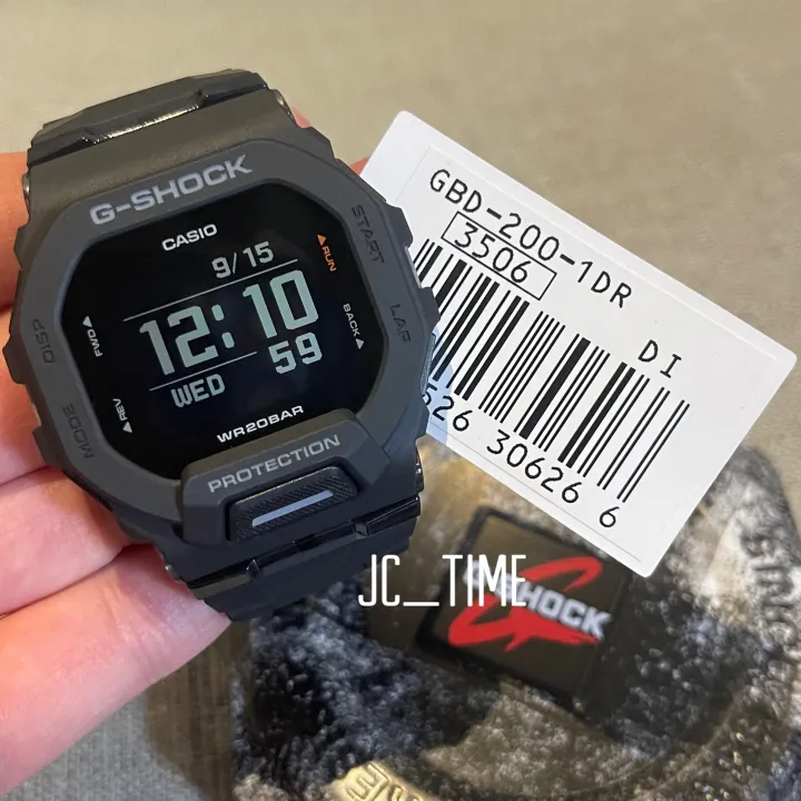 CASIO G-SHOCK G-SQUAD GBD200-1D 100% Authentic.GBD-200 / GBD-200-1DR ...