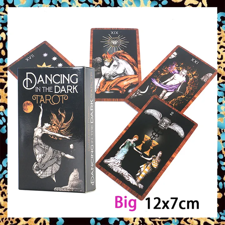 Dancing in the Dark Tarot Card Deck | with Paper Guide Book | Standard ...