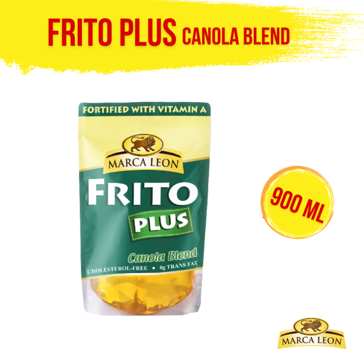 Frito Plus Canola Blend Oil 900ml Pouch | Lazada PH