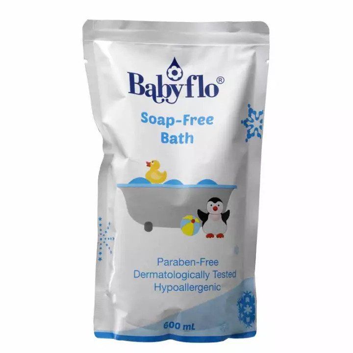 Babyflo Soap-Free Bath 600mL Refill | Lazada PH