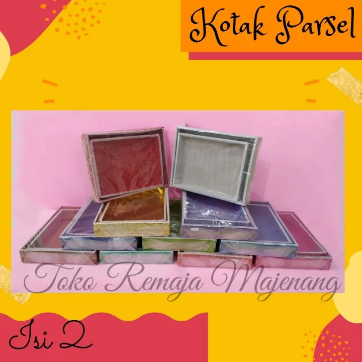 Kotak Parsel hantaran seserahan 1 set / Kotak hantaran pernikahan isi ...
