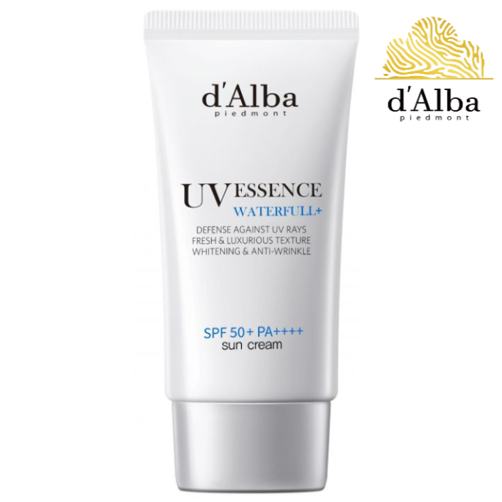 D'ALBA Waterfull UV Essence Sun Cream SPF50+ PA++++ 50ml (Sunscreen / Sunblock / Tabir Surya) D ...