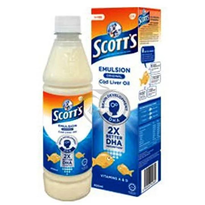 Scott Emulsion Original Vita Suplemen Kesehatan Otak Dan Pertumbuhan ...
