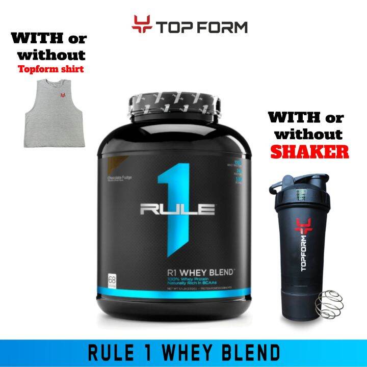 Rule 1 Whey Blend with Shaker, 5lbs, R1 Whey Protein Powder | Lazada PH