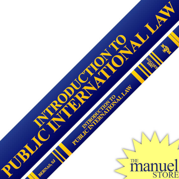 Bernas (2009) - Intro to PIL - Introduction to Public International Law - by Father Joaquin ...
