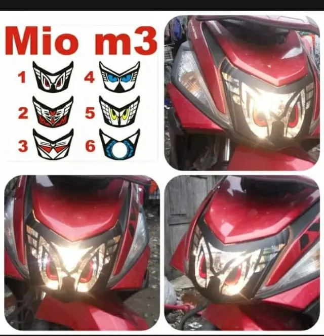 STIKER MATA LAMPU MOTOR YAMAHA MIO Z/MIO M3 | Lazada Indonesia