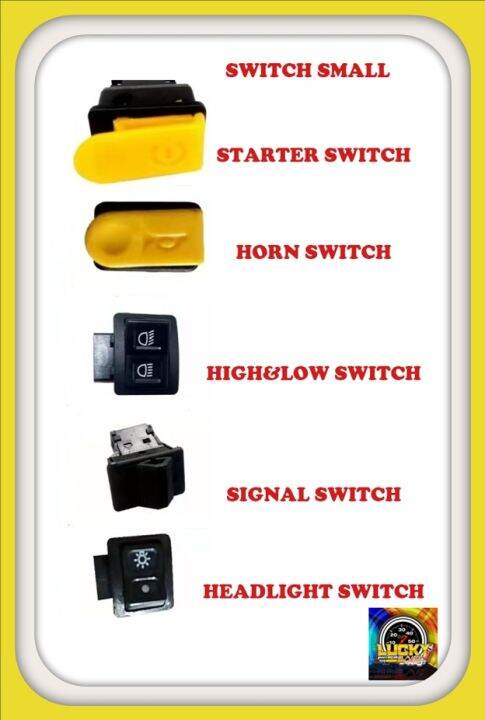 SMALL SWITCH FOR MOTORCYCLE UNIVERSAL | Lazada PH