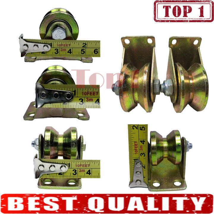 Roller Gate Pulley Heavy Duty Size 1' Inch {Sold Per 2pcs} | Lazada PH