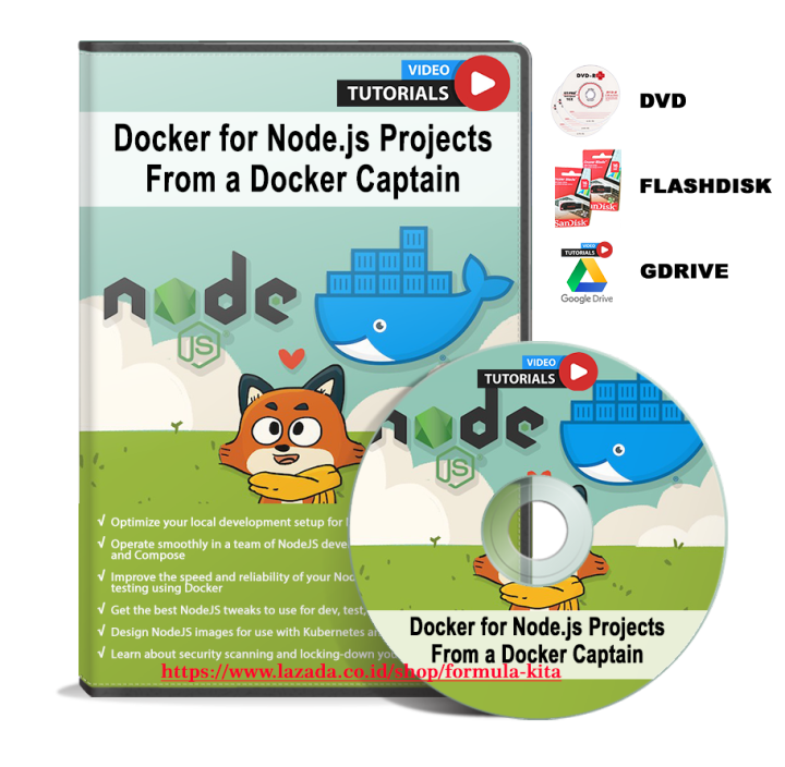 VIDEO TUTORIAL DOCKER FOR NODE.JS PROJECTS FROM A DOCKER CAPTAIN | Lazada Indonesia