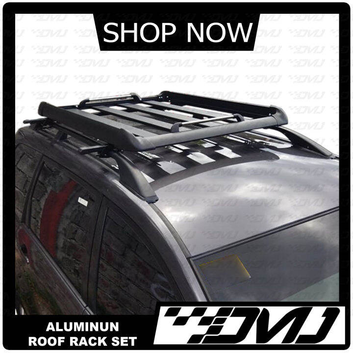 Toyota Innova 2005-2015 Aluminum 50x38 Roof Rack Top Load Carrier BLACK ...