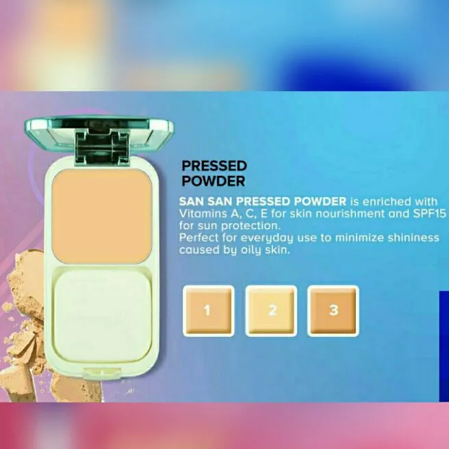 HBC San San Pressed Powder 01 (Silk) | Lazada PH