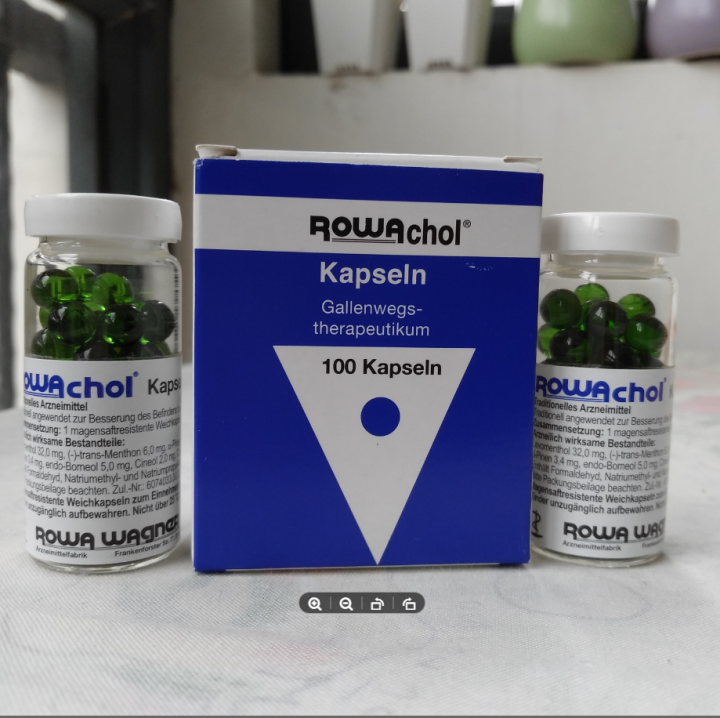 Y🔥Delivered in Shanghai, February 24, Germany Lohas Rowachol Capsules ...