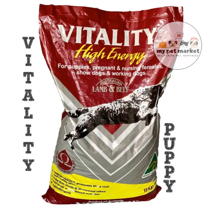 Vitality High Energy Puppy 15kg Sack | Lazada PH