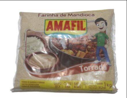 Brazilian Cassava Flour Tosted/ Farinha de mandioca Torrada - Amafil ...