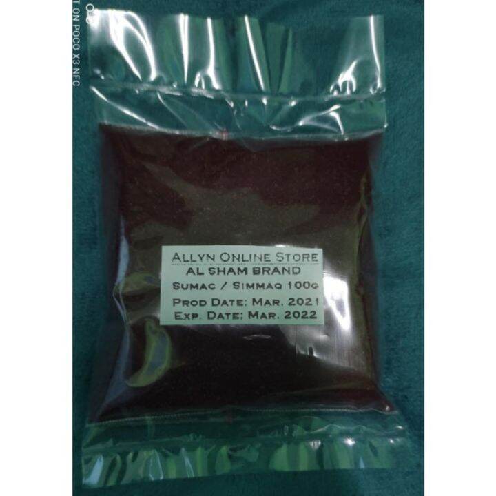 SUMAC SPICE POWDER 100G (AL SHAM Brand) | Lazada PH
