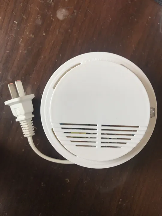 220V fire smoke alarm independent smoke detector 12V networked wired ...