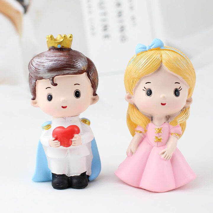 ตกแต่งเค้ก Coco Prince Lele เครื่องประดับเจ้าหญิงวันเกิดเบเกอรี่รถบ้าน ...