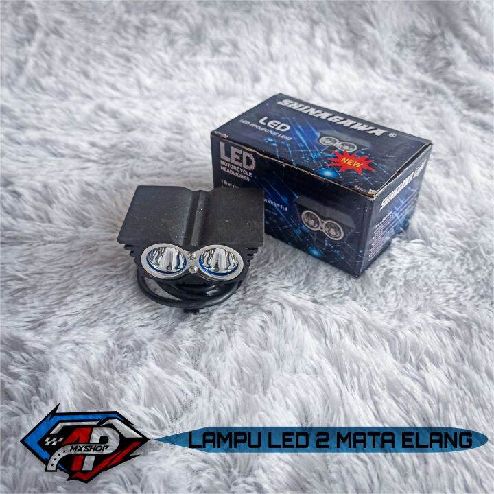 LAMPU LED 2 MATA OWL LAMPU 2 MATA MODEL ELANG MINI LAMPU SOROT LAMPU ...