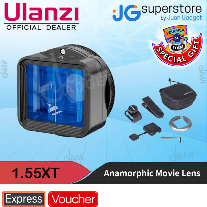 Ulanzi 1.55XT Multilayer HD Optical Coating Anamorphic Movie Lens for ...