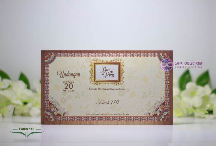 Blangko Undangan Falah 110 ( Isi 100 ) | Lazada Indonesia