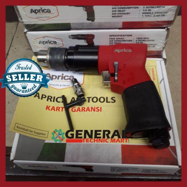APRICA BOR Angin Air Reverse drill 3/8" | Lazada Indonesia