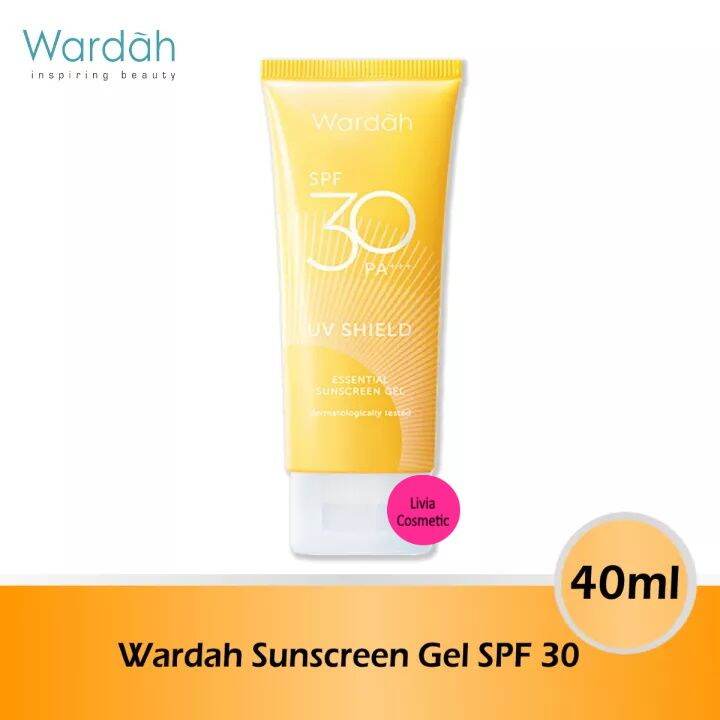 Wardah Sunscreen Gel SPF 30 40ml | Lazada Indonesia
