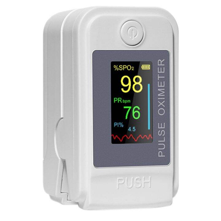 Digital Fingertip Push Oximeter Blood Oxygen Sensor Saturation SpO2 ...