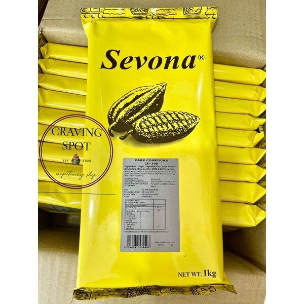 Chocolate food BERYL'S SEVONA DARK COMPOUND 1KG AUGUST 2024 EXPIRY ...