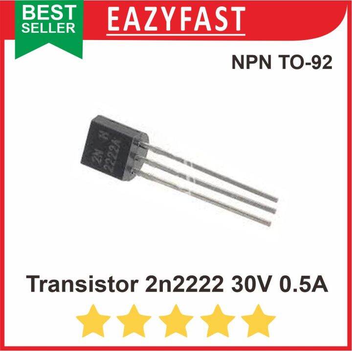 Transistor Tr NPN 2n2222 TO-92 | Lazada Indonesia